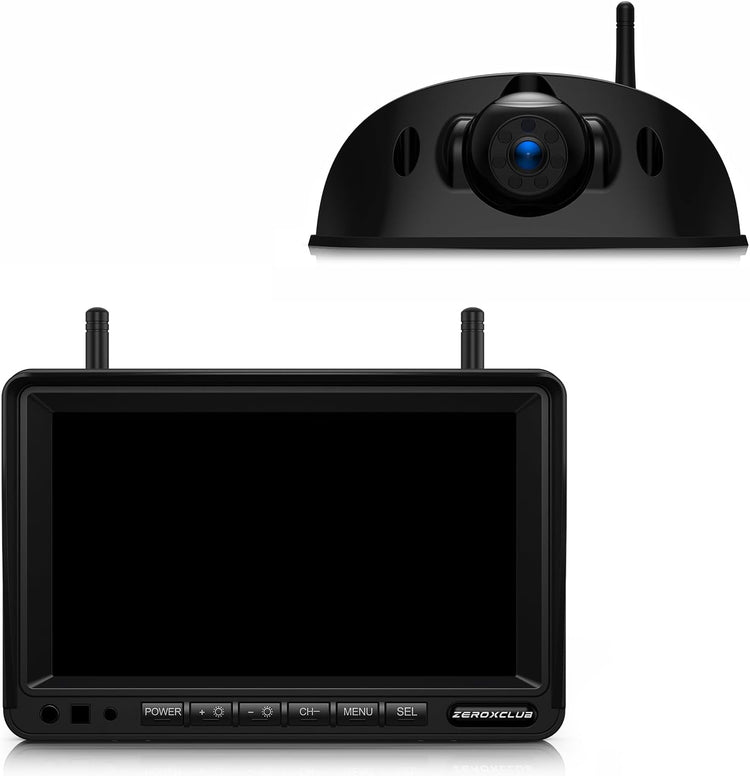ZEROXCLUB Wireless Backup Camera Kit for Van RV Truck Trailer